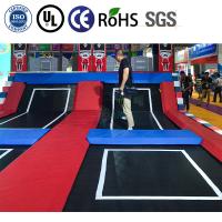 China Indoor PVC Trampoline Park with Stainless Steel Frame and 1-5 Years Warranty for Kids Playground for sale