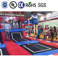 China Indoor PVC Trampoline Park with Stainless Steel Frame and 1-5 Years Warranty for Kids Playground for sale