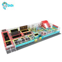 China Indoor Trampoline Park with PVC and Plastic Material 3D Installation Instructions and 1-5 Years Warranty for sale