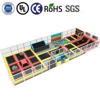 China Indoor Trampoline Park with PVC and Plastic Material 3D Installation Instructions and 1-5 Years Warranty for sale