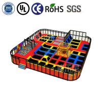China Indoor Trampoline Park with PVC and Plastic Material 3D Installation Instructions and 1-5 Years Warranty for sale