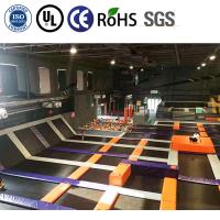China Indoor Trampoline Park with PVC and Plastic Material 3D Installation Instructions and 1-5 Years Warranty for sale