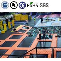 China Indoor Trampoline Park with PVC and Plastic Material 3D Installation Instructions and 1-5 Years Warranty for sale