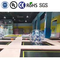 China Large Capacity Indoor Trampoline Park with Stainless Steel Frame and 1-5 Years Warranty for Kids for sale