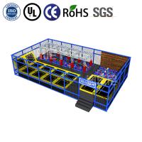 China Commercial Indoor Trampoline Park with 8ft to 15ft Size Range, 150+ Passenger Capacity and 3D Installation Instructions for sale