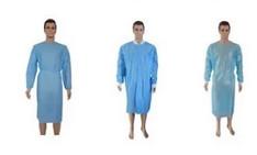 China Breathable Disposable Medical Gowns , Microporous Disposable Isolation Gowns for sale