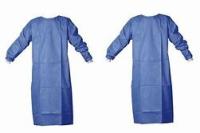 China Hospital Reusable Doctor Gowns Disposable Protective Suit Of Non Woven for sale