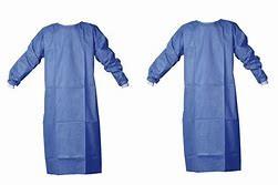 China Hospital Reusable Doctor Gowns Disposable Protective Suit Of Non Woven for sale