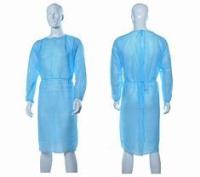 China Nonwoven PP Nursing Disposable Hospital Gowns For Women , CE Standard for sale
