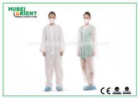 China PP Non - Woven Disposable Medical Gowns Without Hood And Feet Cover for sale