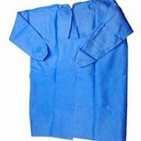 China PP Non - Woven Disposable Medical Gowns Without Hood And Feet Cover for sale
