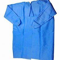 China PP Non - Woven Disposable Medical Gowns Without Hood And Feet Cover for sale