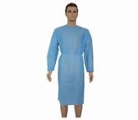 China Blue Disposable Patient Gowns SMS , Polypropylene Surgical Gowns Kits for sale