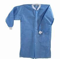 China Protective Clothing PP Disposable Lab Gowns For Women , Disposable Coveralls With Zip for sale