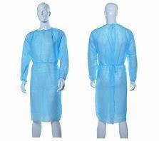 China Eco Friendly Disposable Plastic Gowns For Home Care / Hospital / Beauty Salon for sale