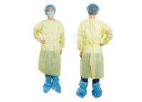 China Yellow Isolation Disposable PPE Gowns Universal Size Personal Protective In Hospital for sale