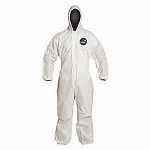 China Custom Made Disposable Hooded Coveralls , Surgical Disposable Protective Suit for sale