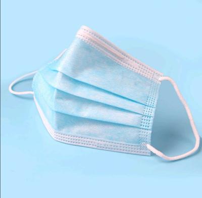 China Non Pigmented Soft Meltblown Medical Mouth Mask for sale