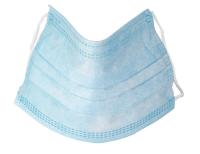China White And Blue Disposable CE0197 Breathable Dust Mask for sale