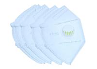 China Adjustable Nose Band Meltblown 20.5X4CM Kn95 Dust Mask for sale