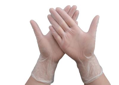 China Food Industry Cleaning CPE Disposable PVC Gloves for sale