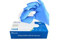 China Food Safe Isolate 9 Mil Disposable Nitrile Exam Gloves for sale