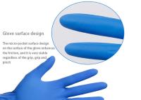China Hospital Nitrile 330mmm Disposable Exam Gloves for sale