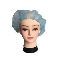 China Skin Friendly Disposable Head Cap Non - Tonix With Elastic Edge for sale
