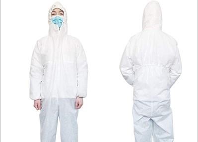 China White Sterilized Disposable SMMS Patient Exam Gowns for sale