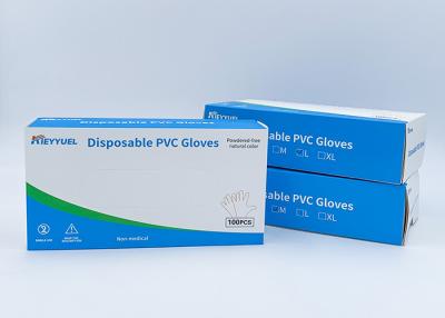 China Disposable PVC Glove Easy Donning And Helps Prevent Roll Back. for sale