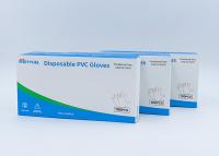 China Disposable PVC Glove Suitable For Food Handling Block bacteria for sale