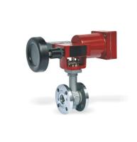 China The FR series pneumatic eccentric rotary regulating valves , are used in automatic control systems for industrial processes such as chemical engineering , metallurgy , and power stations for sale