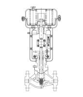 China V100-SGA Series Anti-Cavitation Single Seated Control Valve (Multi-Layer) for sale