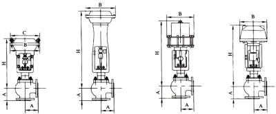 China High Pressure Cage Type Angle Valve 40-200mm ANSI 900 1500 2500 JIS 63K for sale