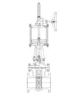 China Cast Through Parallel Gate Valve DN40 50 65 80 100 125 200 250 300 for sale
