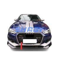 China Audi A4 B9 Modified To RS4 Style Front Bumper With PP 4.5 Material Grille for sale