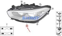 China For Bmw 1 Series 63117358392Bmw F20 Front headlights for sale