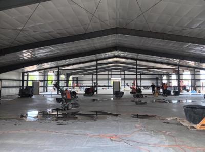 China LANJING001 Prefab Steel Structure Warehouse - Q235/Q355 Light Steel Frame with 45-Day Delivery for sale