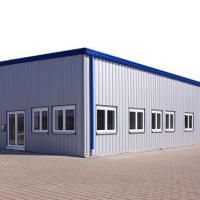 China Industrial Steel Structure Warehouse with Q355B Steel Grade - Lightweight Construction for Factories and Storage for sale