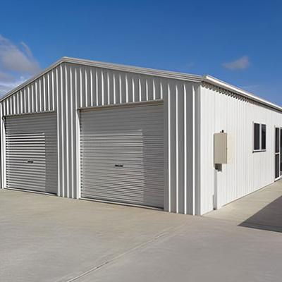 China Lightweight Steel Structure Warehouse Building with Q355B/Q235B Steel Grade and Multiple Panel Options for sale
