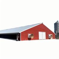 China Modern Steel Chicken Farm Building - Light Steel Structure Poultry House 1000sqm Minimum, $35-55/sqm for sale