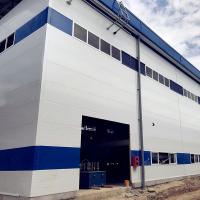 China Prefabricated Steel Structure Warehouse Workshop 30m Clear Span Customizable Metal Building for sale