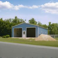 China Lanjing Steel Structure Warehouse 1000sqm Industrial Metal Building Workshop for sale