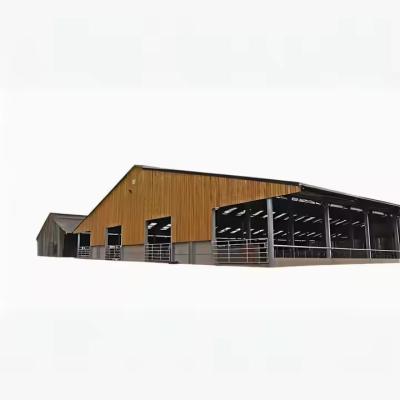 China Customizable Prefabricated Steel Farm Storage Buildings - 1000sqm Minimum Order, Earthquake Resistant Q235B/Q355B Construction for sale