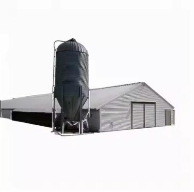 China Custom Steel Structure Chicken House - Q235B/Q355B Alloy, 1000sqm Minimum Order, Weather Resistant Poultry Building for sale