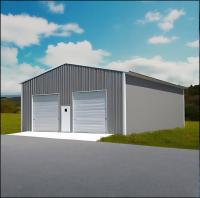 China Economical Prefabricated Steel Buildings 50,000 Tons Capacity with 0.5KN/m² Load Rating for Factories and Warehouses for sale