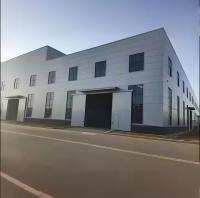 China Lanjing Prefabricated Steel Structure Building 50-Year Lifespan 500m² Minimum Order Custom Industrial Workshop for sale