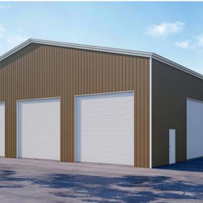 China Hurricane Proof Prefabricated Steel Building Workshop with Q355B Steel Frame and 40-Day Delivery for sale