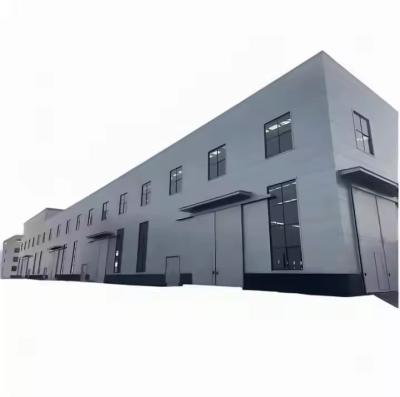 China Q345B Q235B Light Steel Frame Building - Prefabricated Multi-Storey Industrial Warehouse Construction 1000sqm MOQ for sale