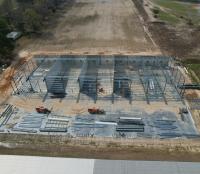 China Customized Innovative Steel Buildings Workshop , Two Storey Steel Frame Building for sale